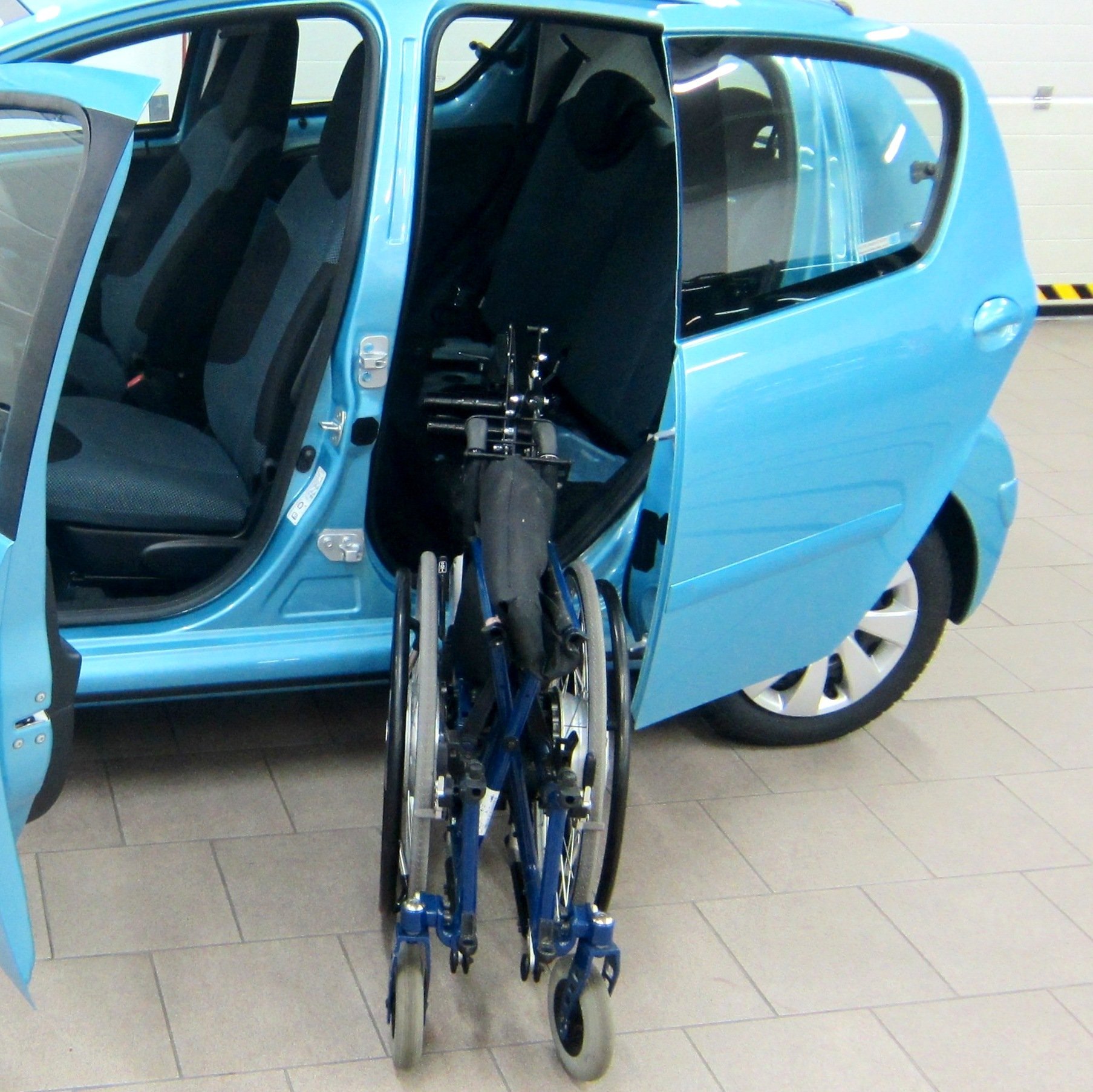 Loading a Wheelchair